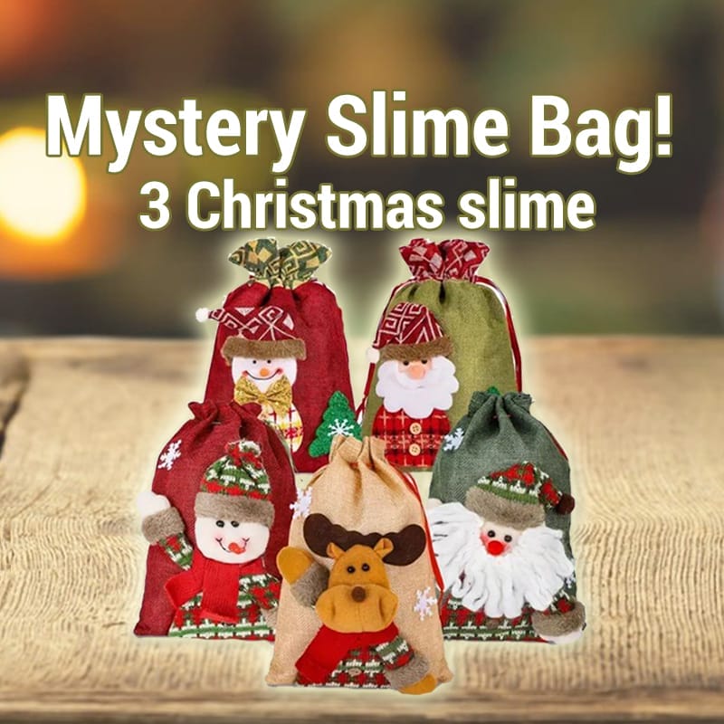 Christmas Mystery Slime Bag (3x 7oz seasonal slimes + extras ...